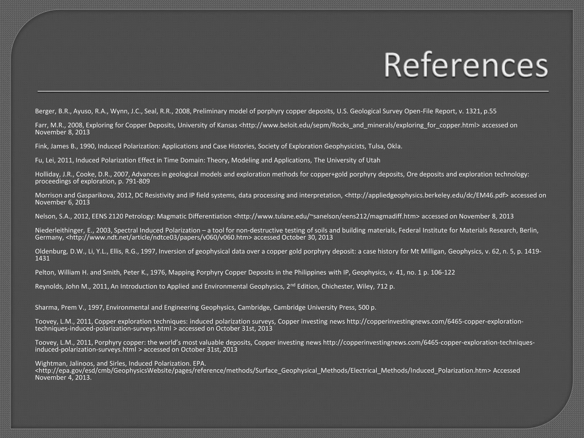 Induced Polarization Presentation | PPTX