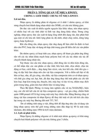 Thiết kế dây chuyền sản xuất nhựa epoxy ED - 16 Với năng suất 1.200 tấnnăm _08323312092019 | PDF