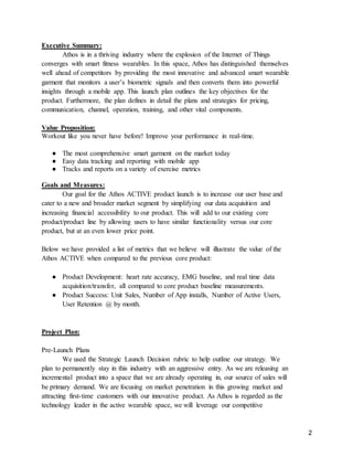 Athos Product Launch | PDF