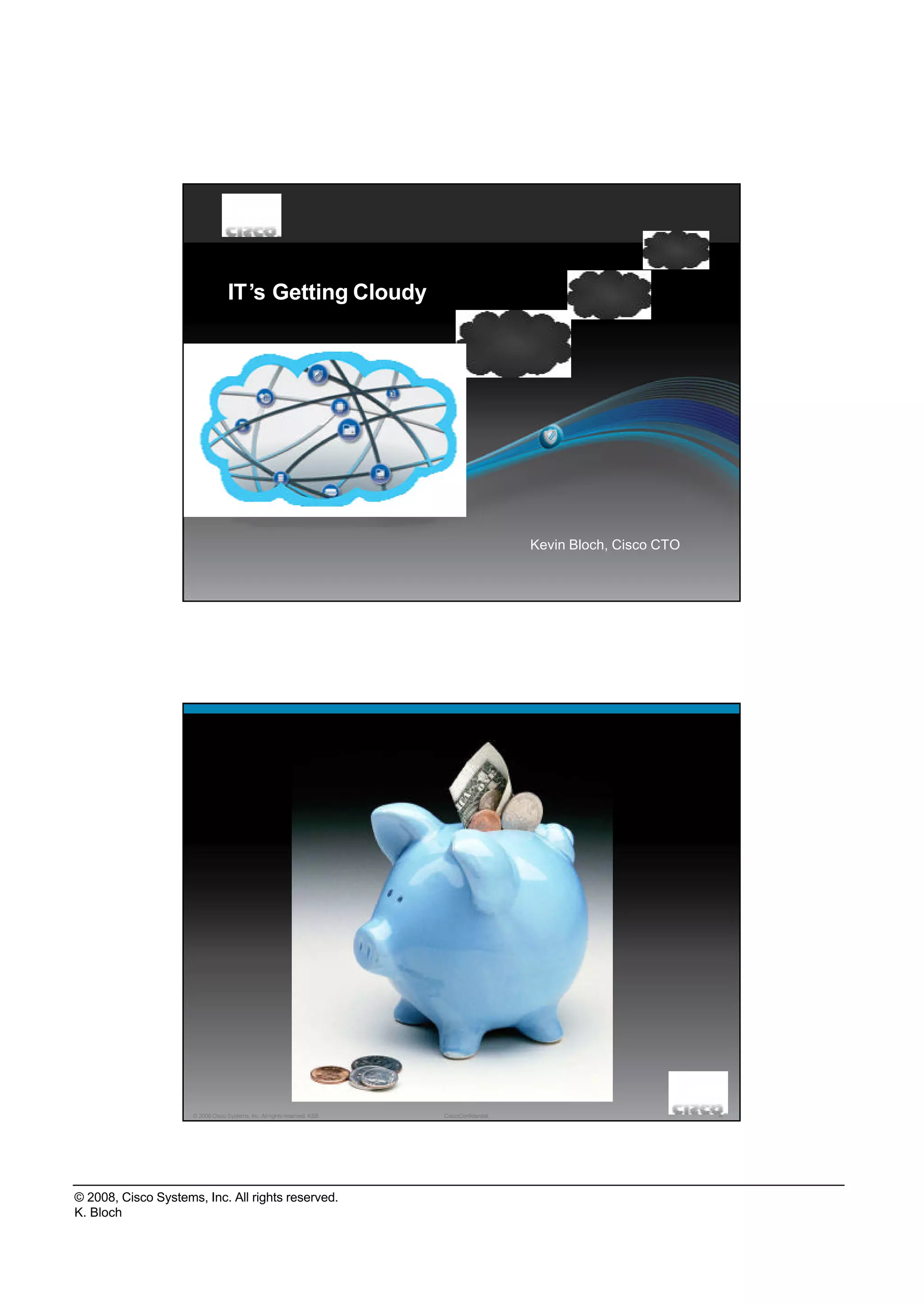 The Scope of Cloud Computing, Kevin Bloch | PDF