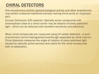 Seminar on Chromatographic techniques | PPT