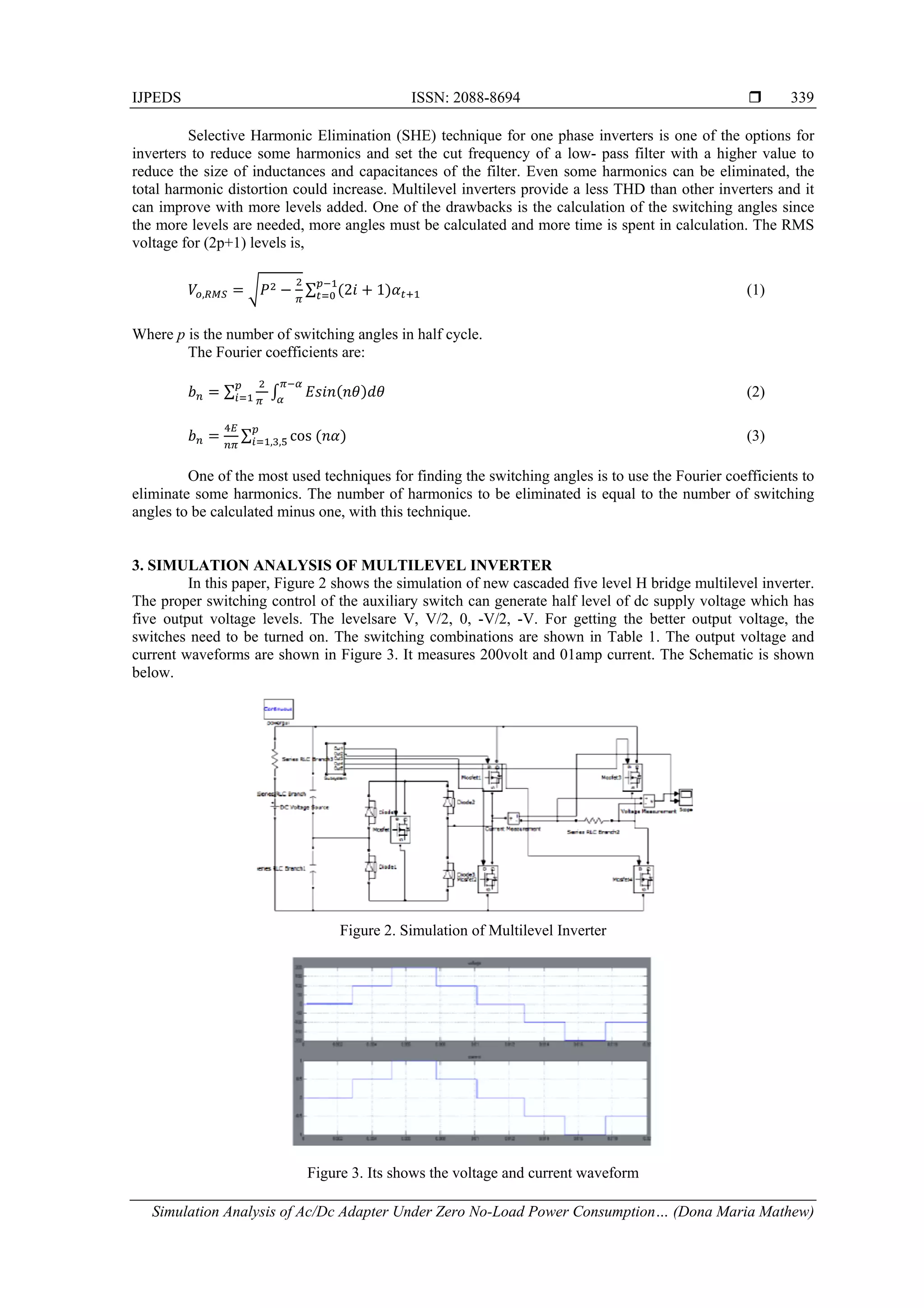 Closed Loop Analysis of Multilevel Inverter Fed Drives | PDF