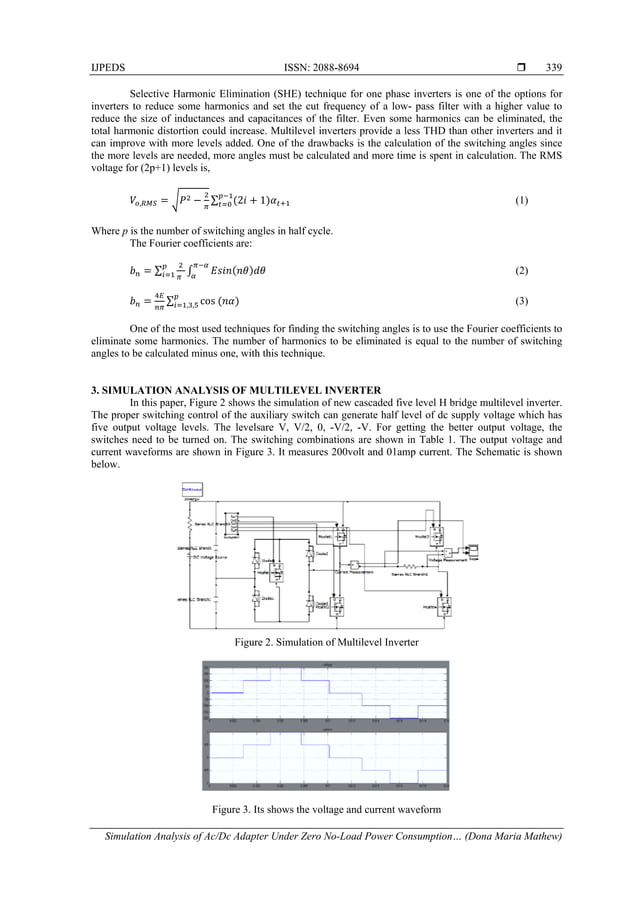 Closed Loop Analysis of Multilevel Inverter Fed Drives | PDF