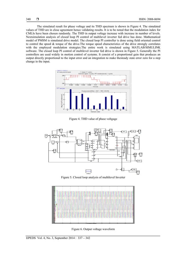 Closed Loop Analysis of Multilevel Inverter Fed Drives | PDF
