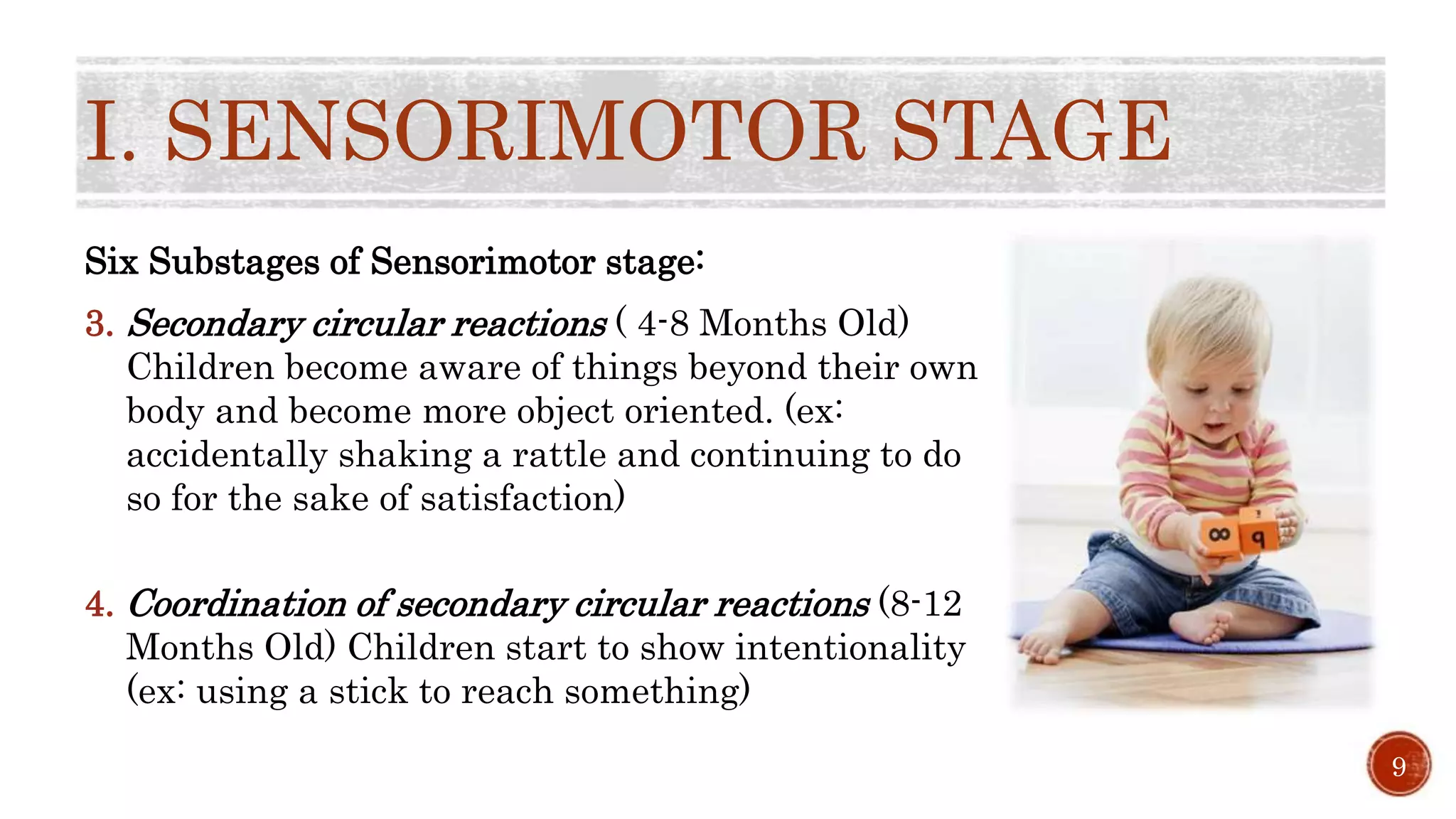 Stages of Cognitive Development - J. Piaget | PPTX