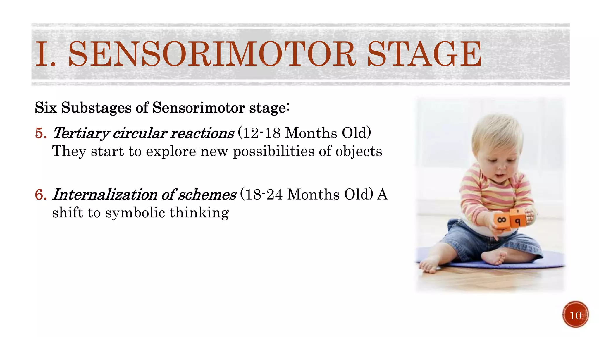 Stages of Cognitive Development - J. Piaget | PPTX