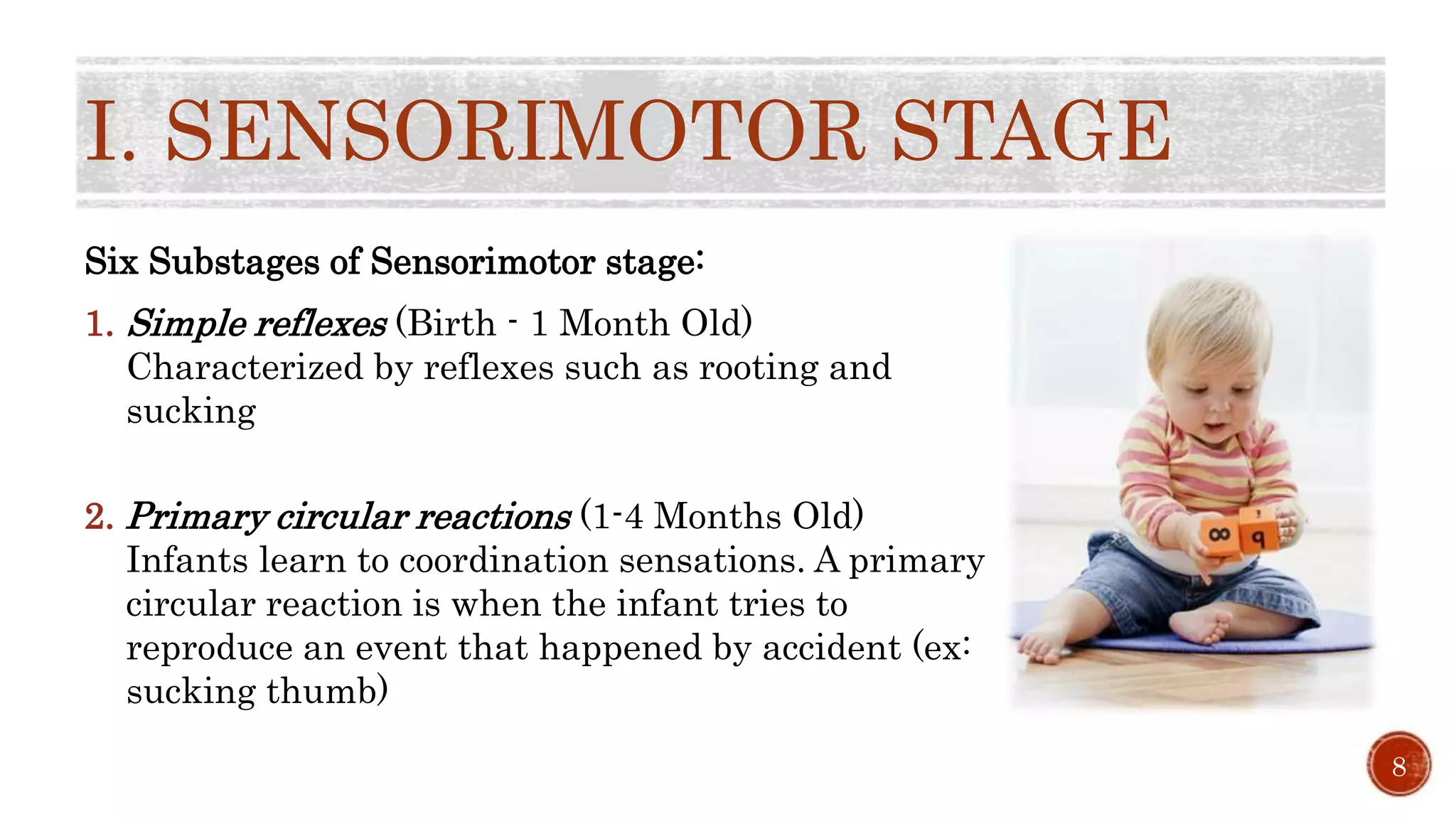 Stages of Cognitive Development - J. Piaget | PPTX