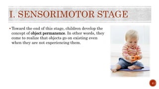 Stages of Cognitive Development - J. Piaget | PPTX