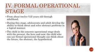 Formal Operational Stage