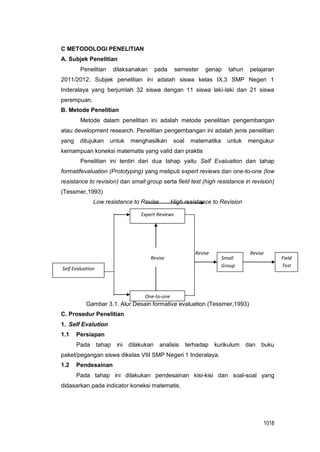 prosiding PGRI 2015 Pengembangan Soal Matematika Untuk Mengukur ...