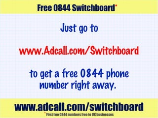 0844 Number | PPT