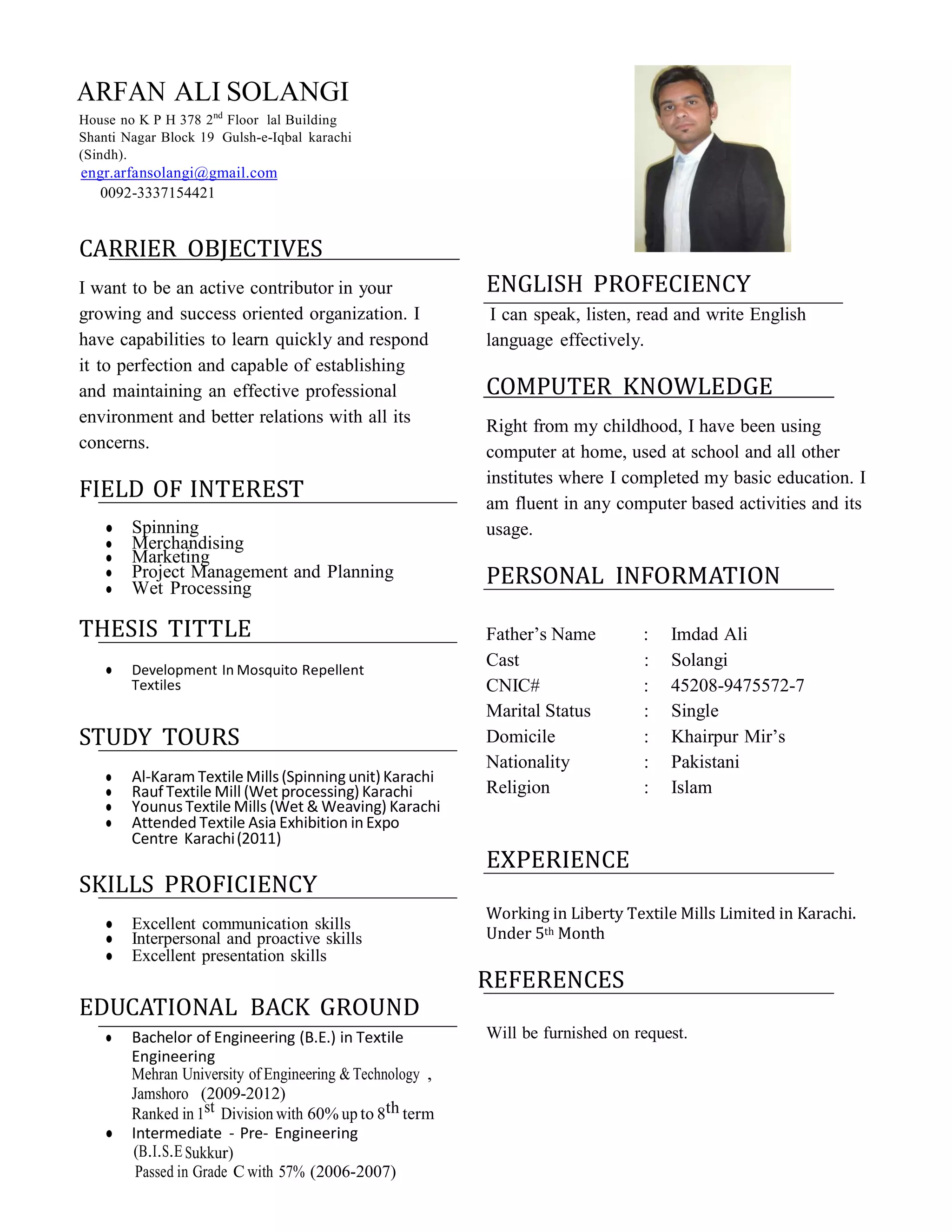 Irfan Ali Solangi | PDF