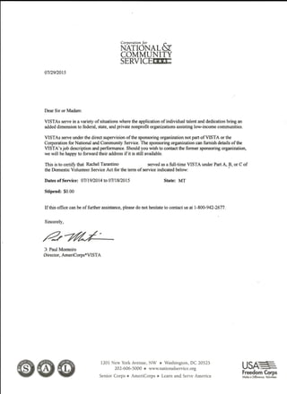 Service Letter | PDF
