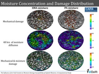 The influence of air void content on moisture damage susceptibility of ...