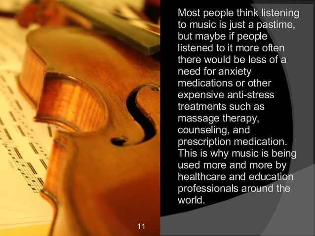 0856380 Music's Affects on the Brain | PPT