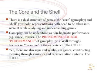 Core and Shell of Games | PPT