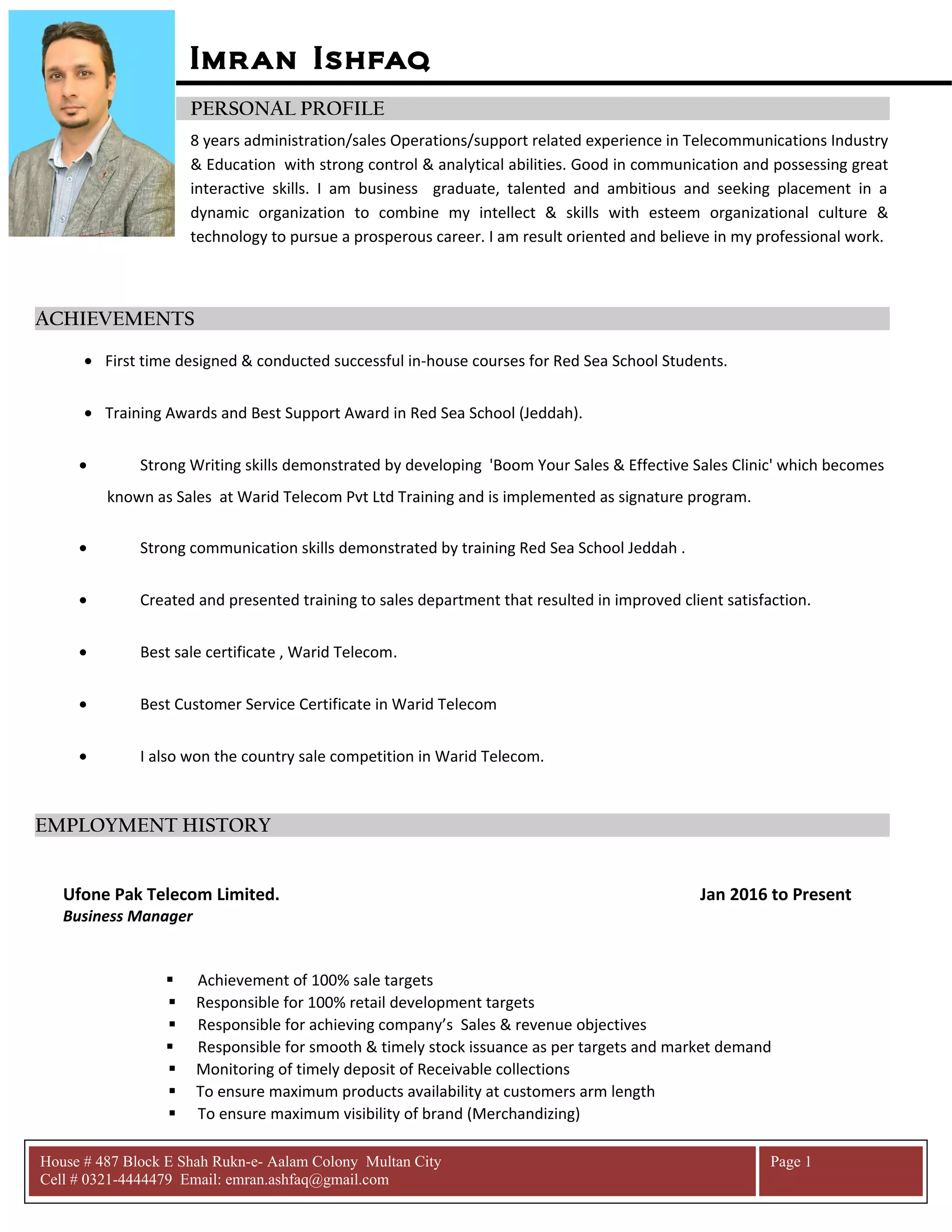 imranishfaq | DOC | Professional School | Postgraduate Education