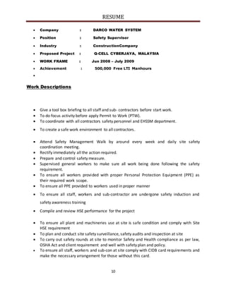 Gobi resume | DOCX