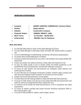 Gobi resume | DOCX