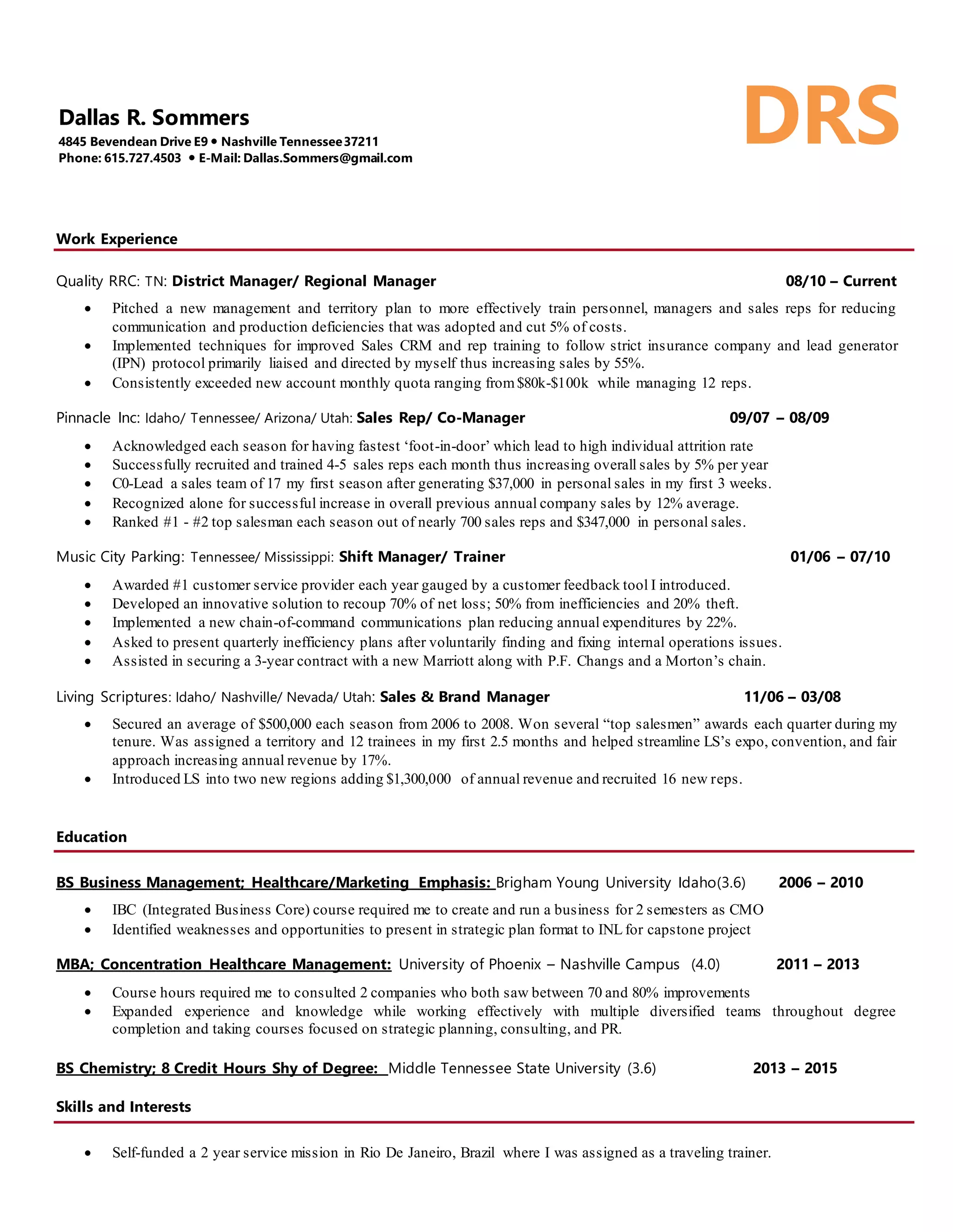 revisedresume | DOCX