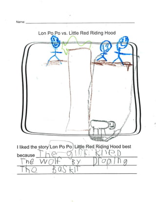 Lon Po Po vs. Little Red Riding Hood | PDF