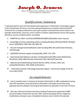 Resume | PDF | IT and Internet Support | Internet