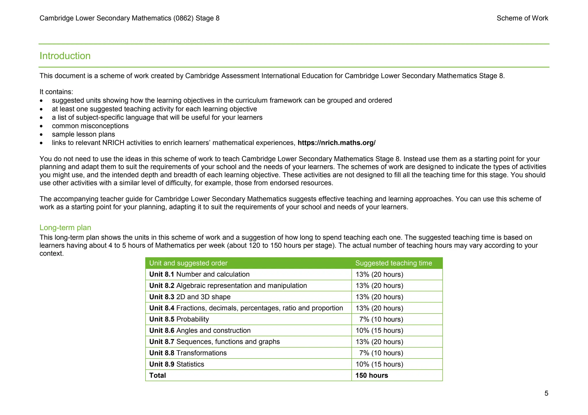 0862 Lower Secondary Mathematics Stage 8 Scheme of Work_tcm143-595644.docx