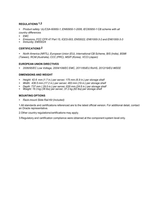 Oracle Database Appliance X5 | PDF | Operating Systems | Computer Software and Applications