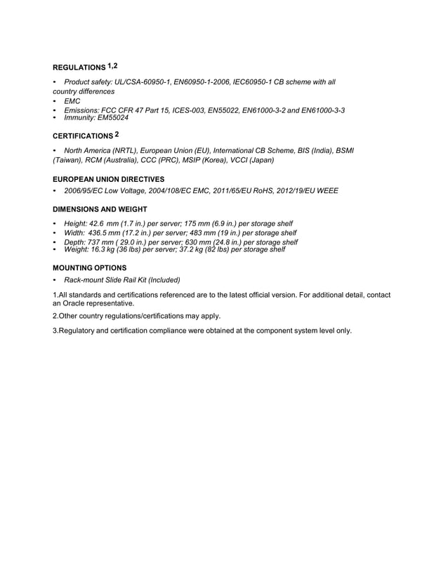 Oracle Database Appliance X5 Pdf