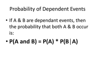 Probability revised | PPTX