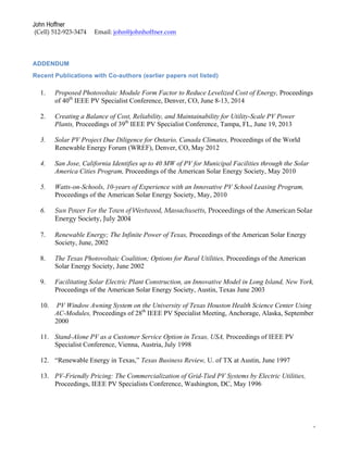 John Hoffner Resume Dec 2014 | PDF