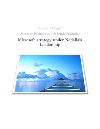 Capstone Project – Strategy Formulation | DOCX