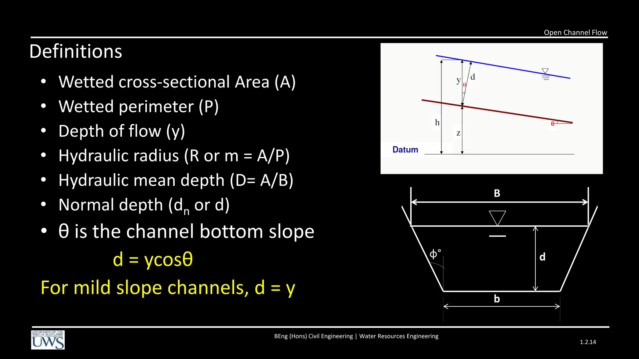 Water Resources Engineering Slides - UWS | PDF