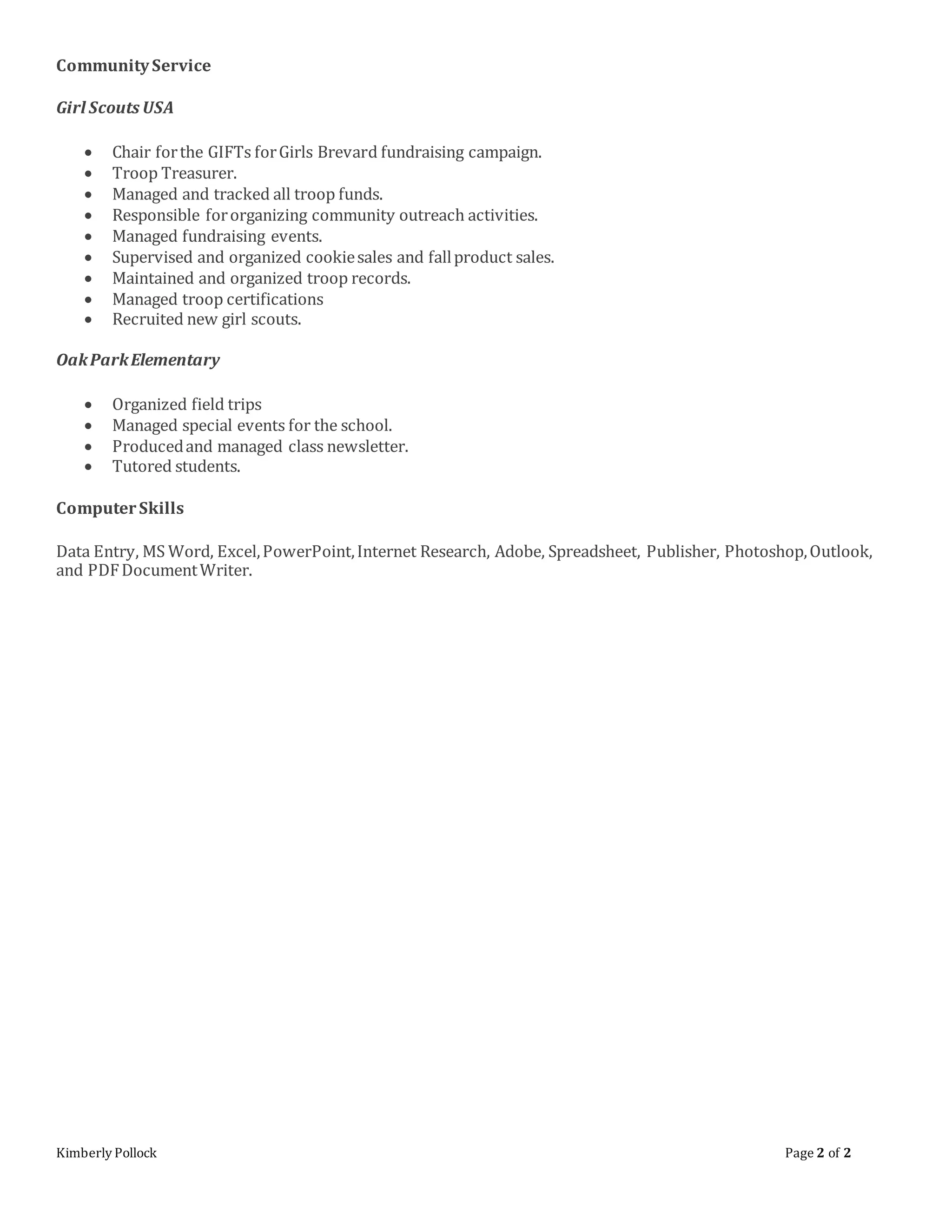 Kimberly Pollock Resume (1) | DOCX