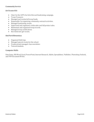 Kimberly Pollock Resume (1) | DOCX