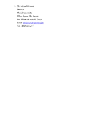 ochola edwin CV | PDF