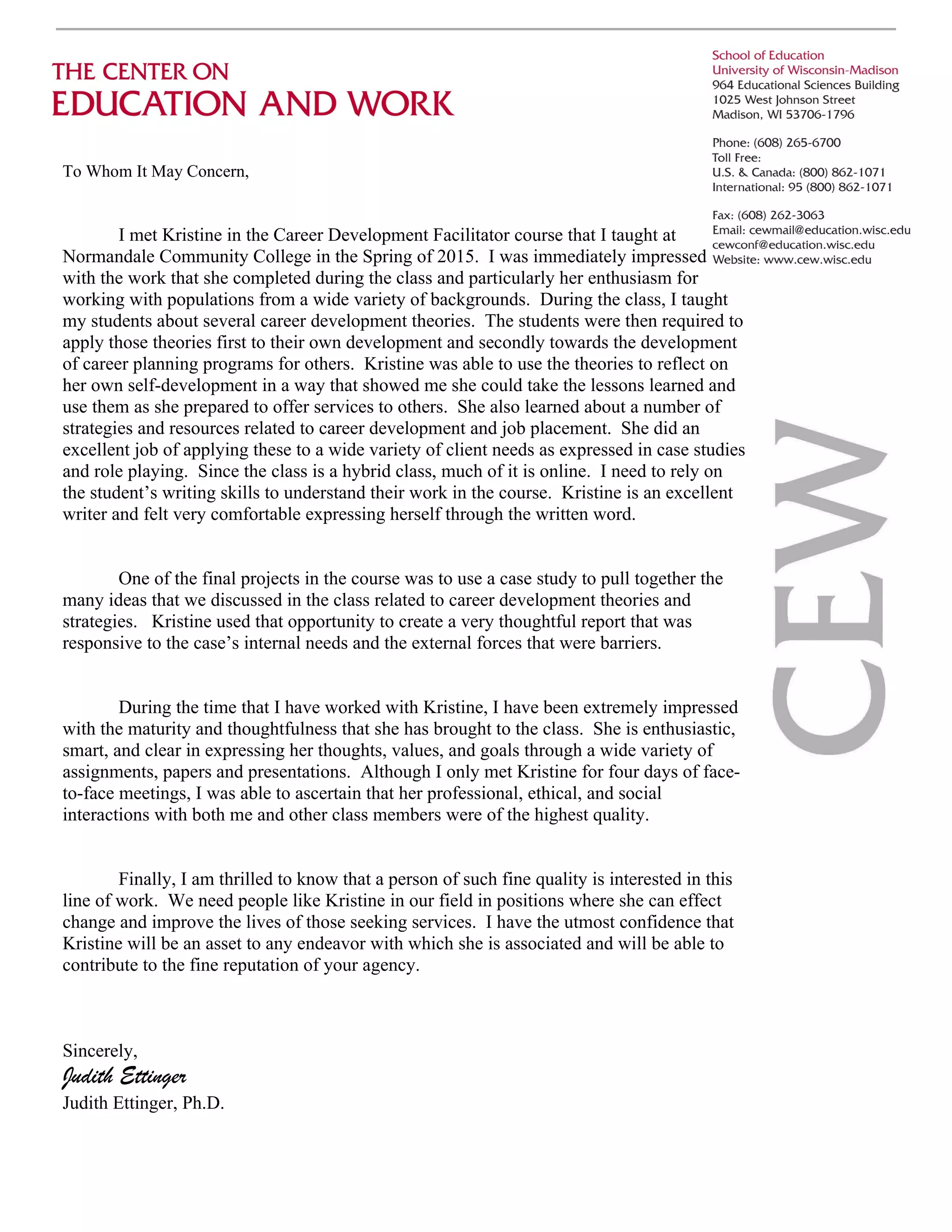 Yost, Kristine Recommendation Letter (2) | DOC