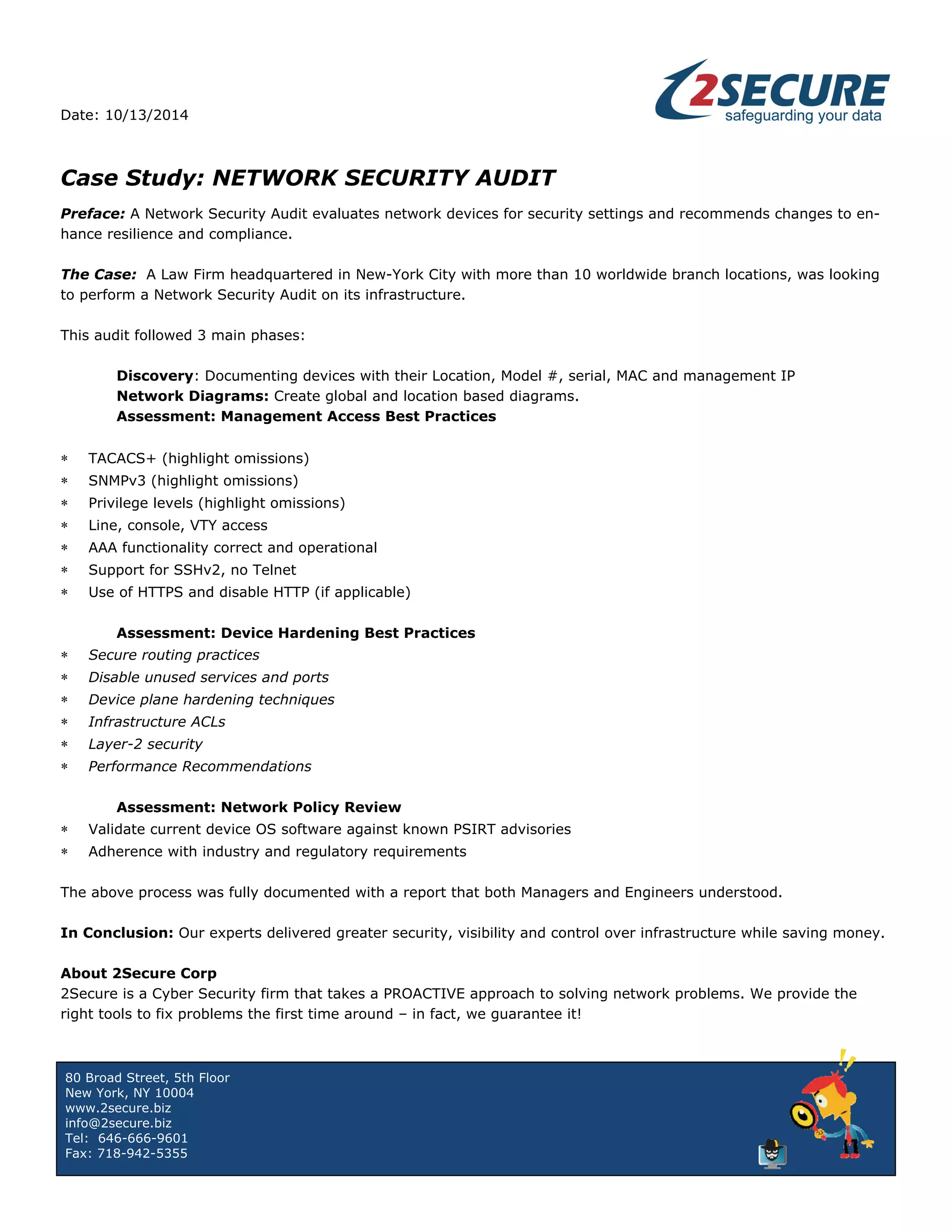 Network-Security-Audit | PDF