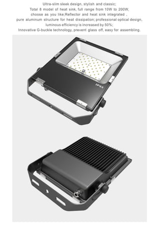 Brochure-3rd New LED flood light | PDF