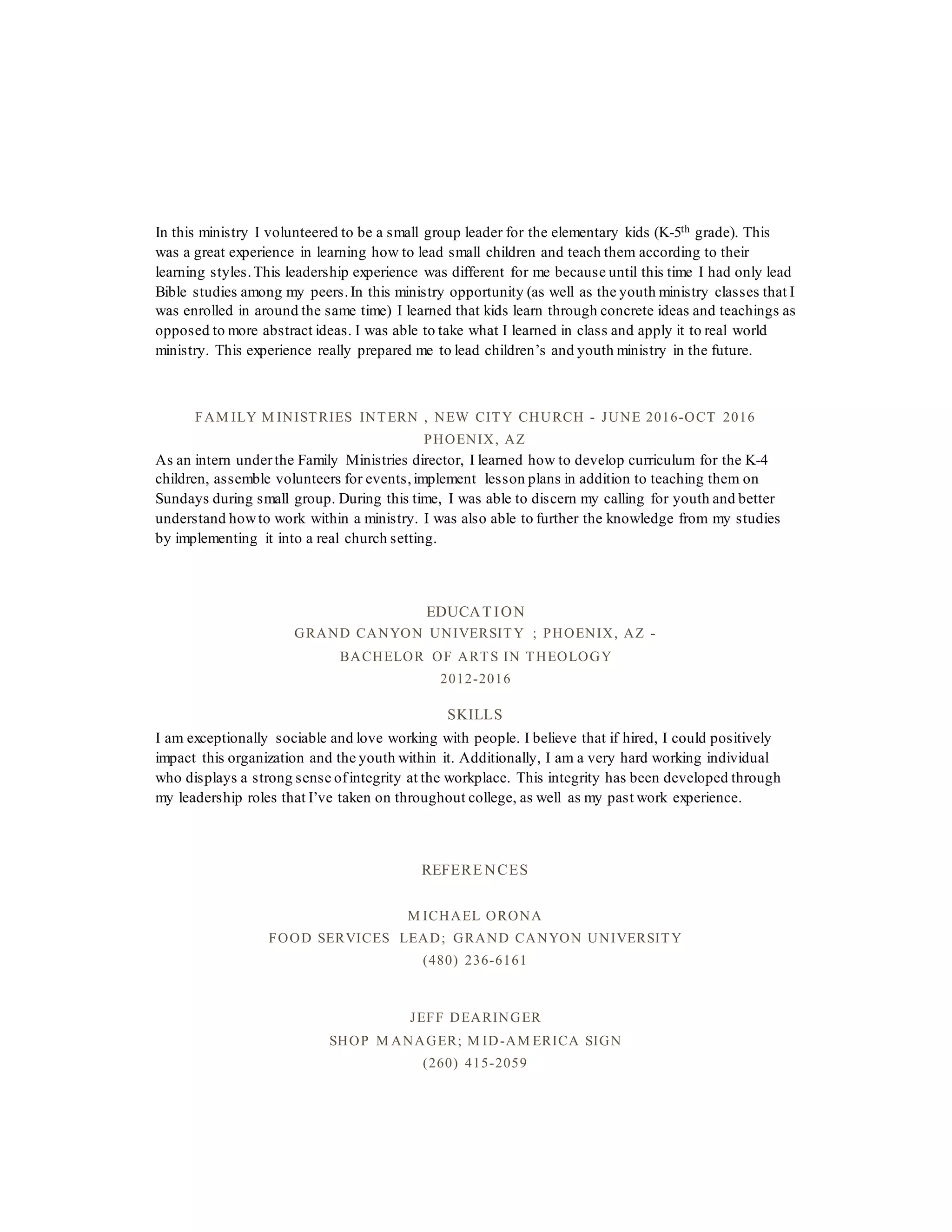 Brandon Resume | DOCX