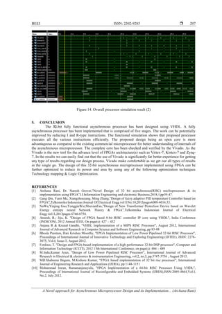 An Enhanced FPGA Based Asynchronous Microprocessor Design Using VIVADO and ISIM | PDF