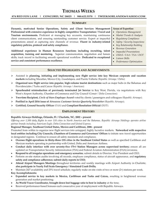 Thomas Weeks Resume | PDF