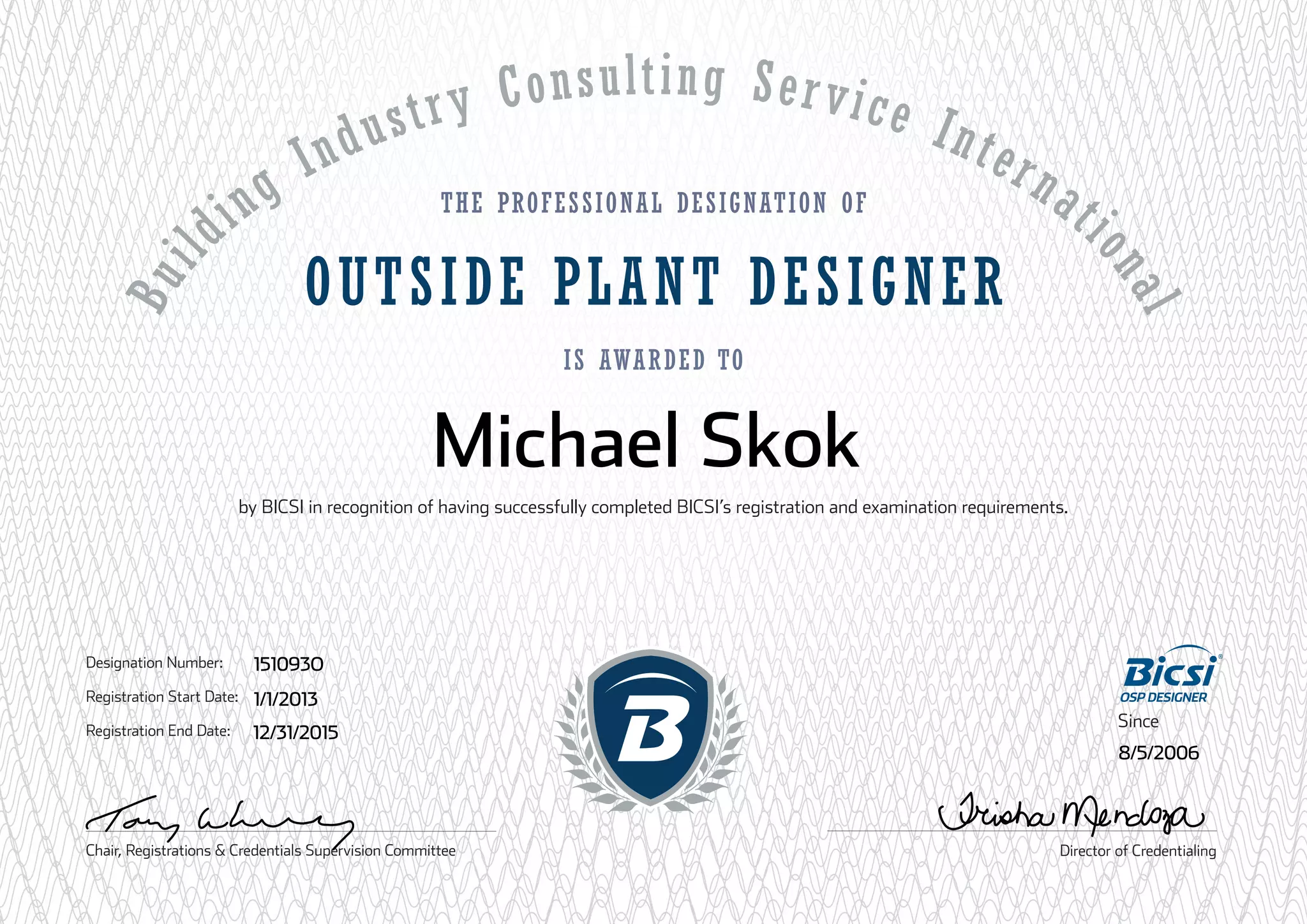 OSP Certification_2015 | PDF