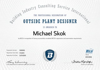 OSP Certification_2015 | PDF