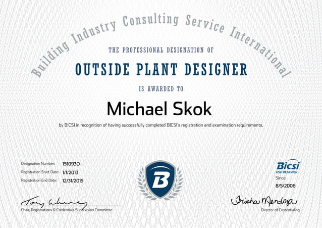 OSP Certification_2015 | PDF