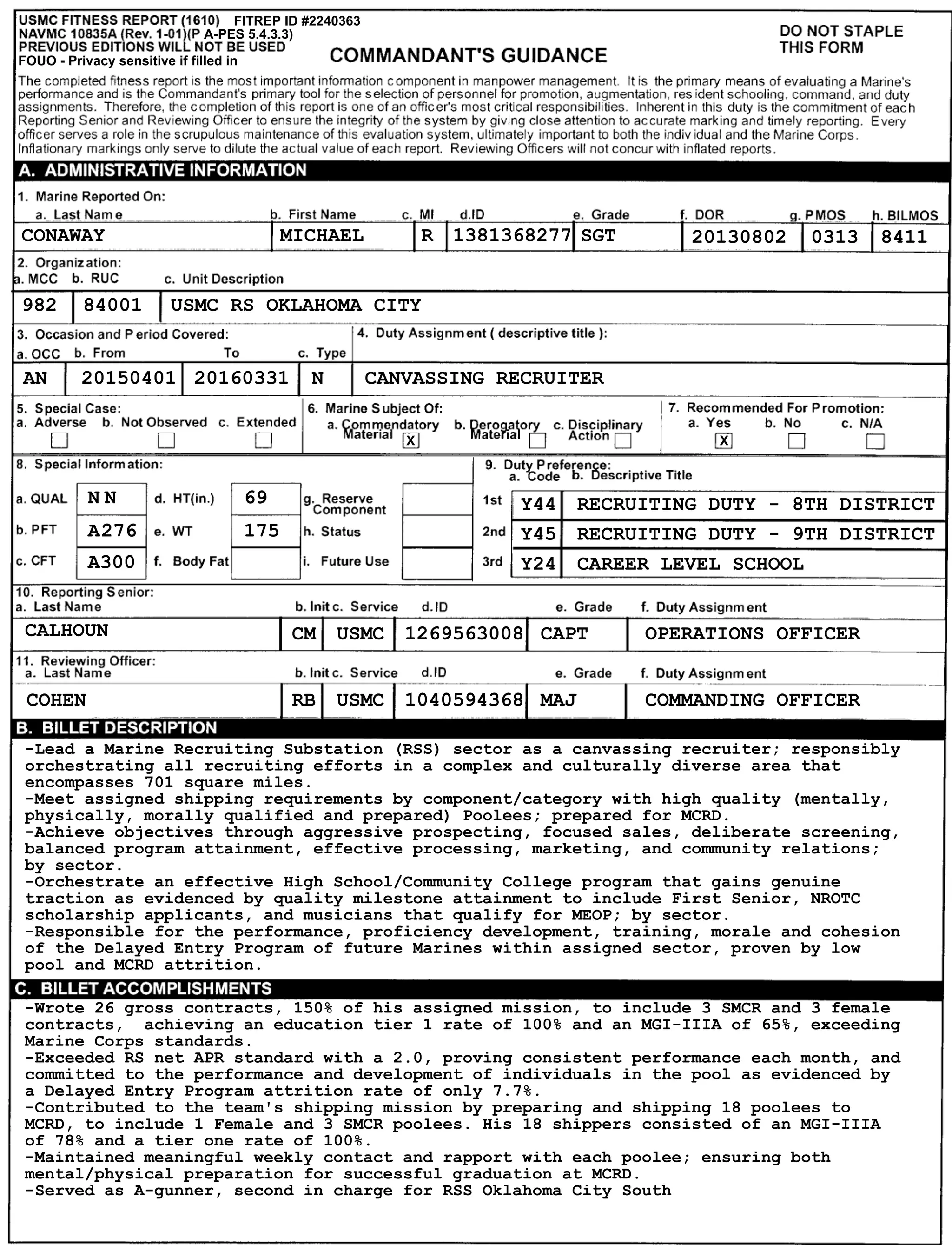 Michael Report Important | PDF