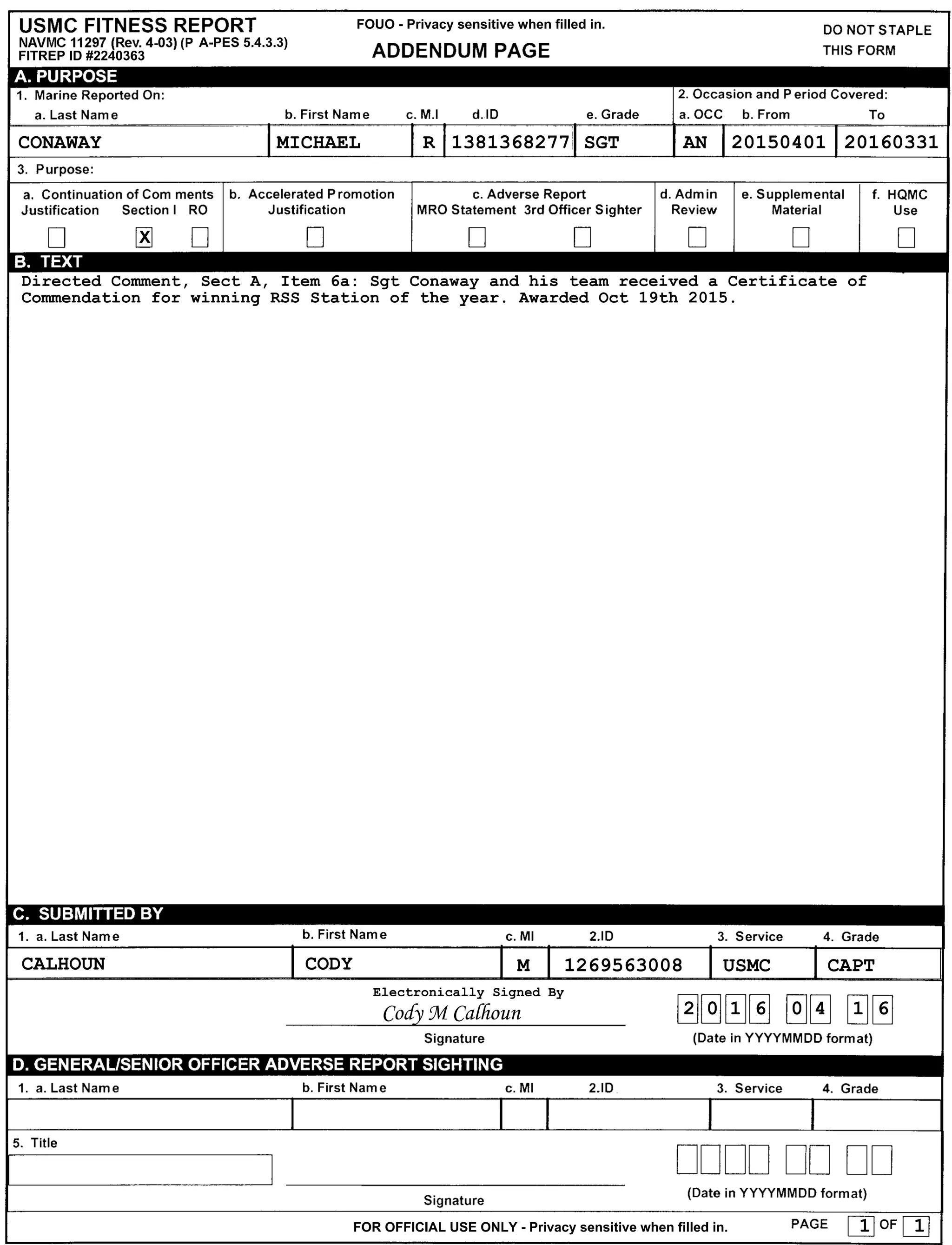 Michael Report Important | PDF