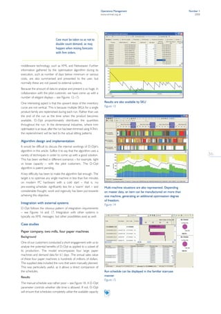 Production cycle optimisation | PDF