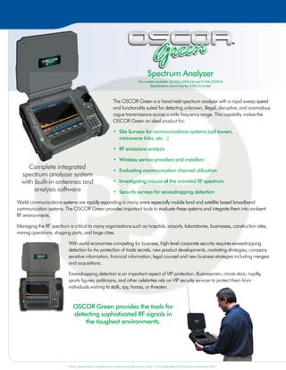 OSCOR Green datasheet | PDF