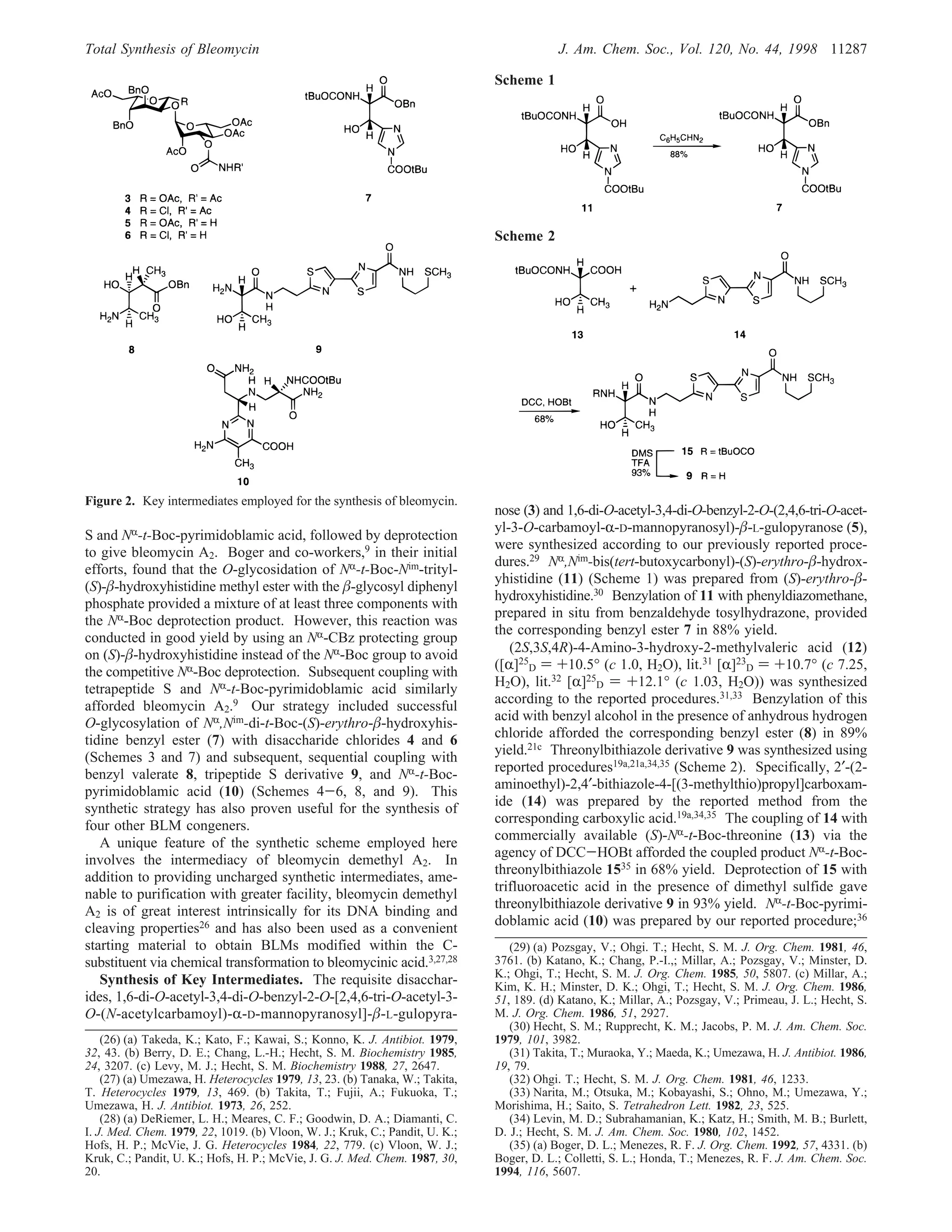Bleomycin JACS98-11285 Harry | PDF